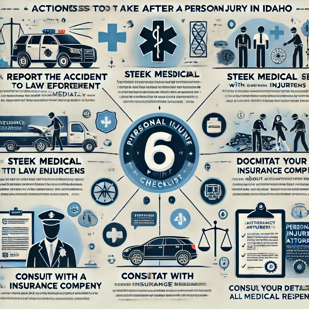 What Steps Should You Take After a Personal Injury in Idaho: A 6-Point ...