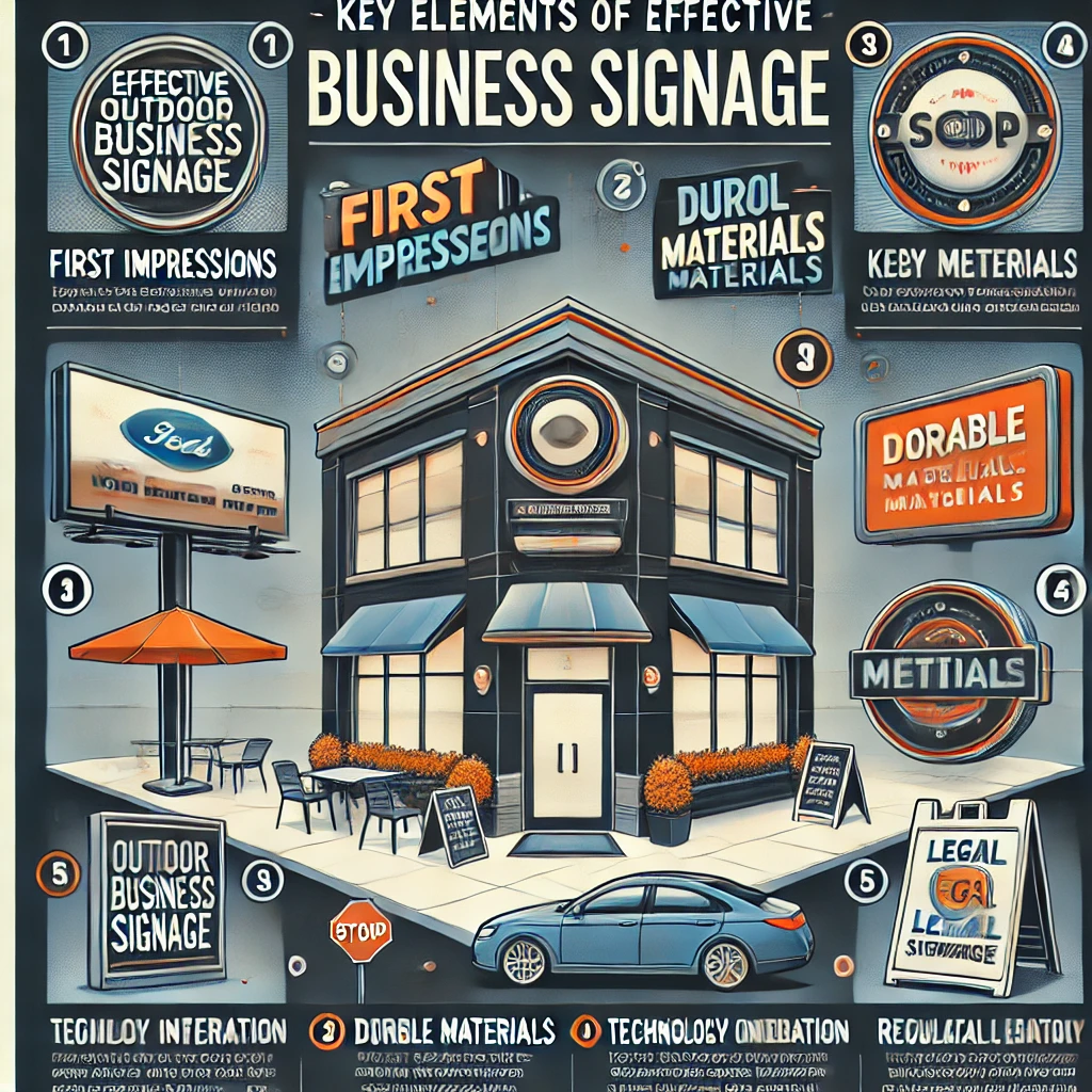 Creative Strategies for Effective Outdoor Business Signage