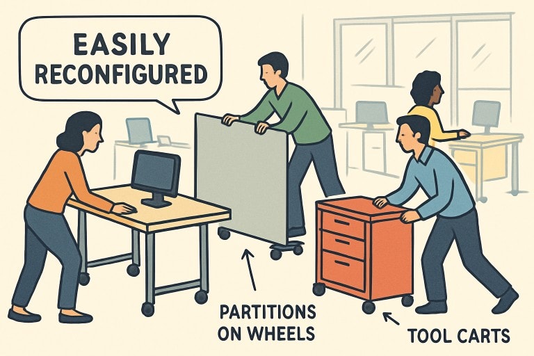 How Rolling Equipment Transforms Workspaces
